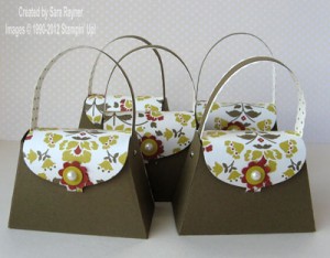 Tips for using the Petite Purse die - Sara's crafting and stamping studio
