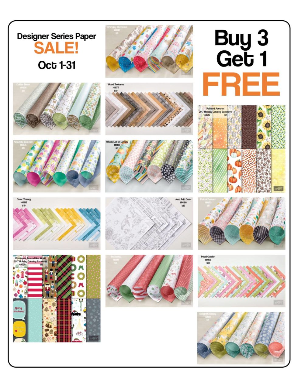 Designer Series Paper Sale - Sara's crafting and stamping studio