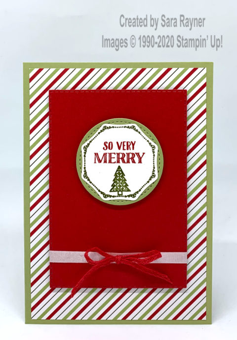 Tutorial for heartwarming Christmas card - Sara's crafting and stamping ...