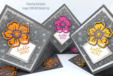 Tutorial for Spring Summer card - Sara's crafting and stamping studio